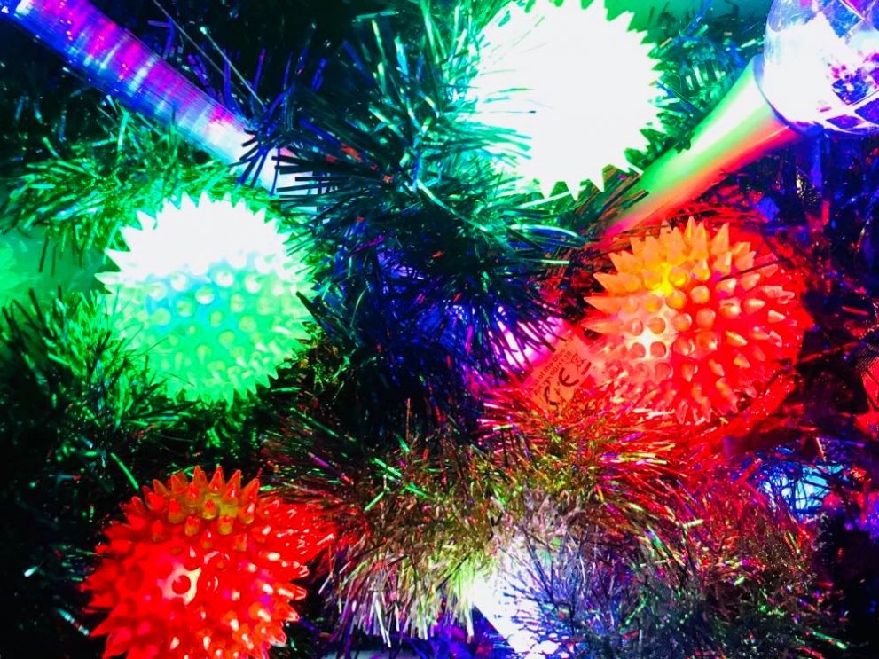 Bonfire & Firework Sensory Bucket • Sensory Soup