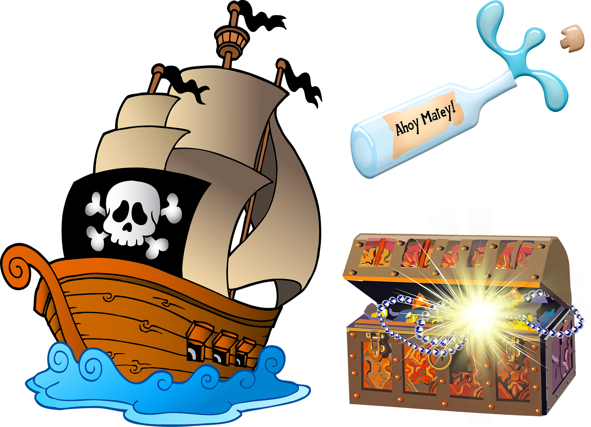 Ahoy, Me Hearties! • Sensory Soup