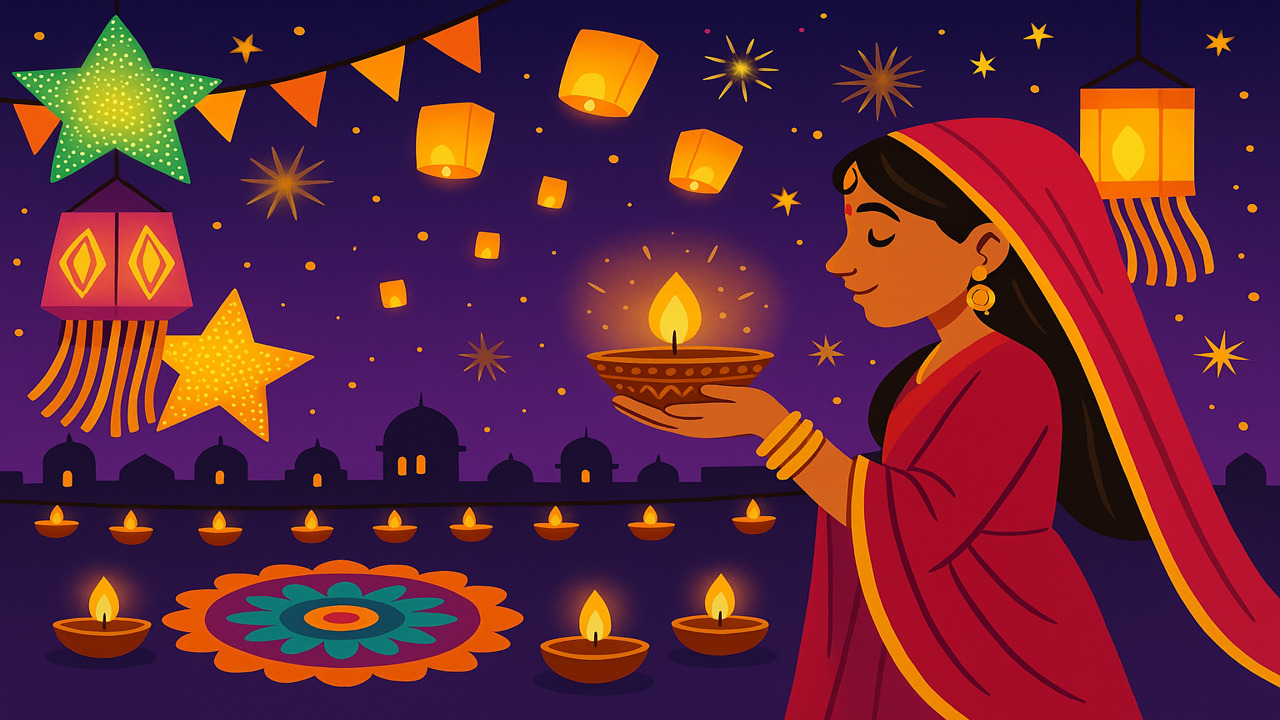 the magic of diwali • Sensory Soup